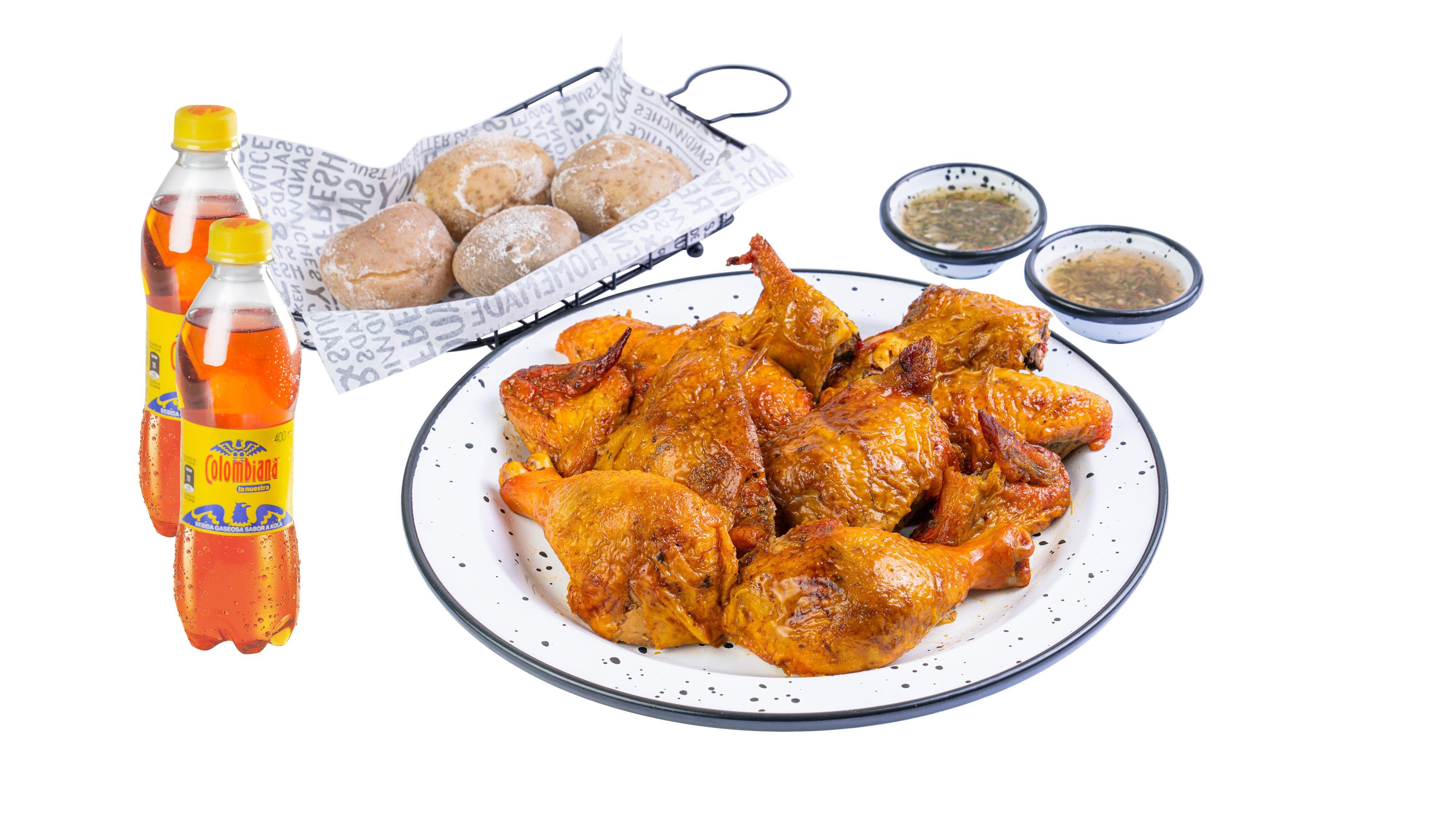 Combo Pollo Asado | La Brasa Roja